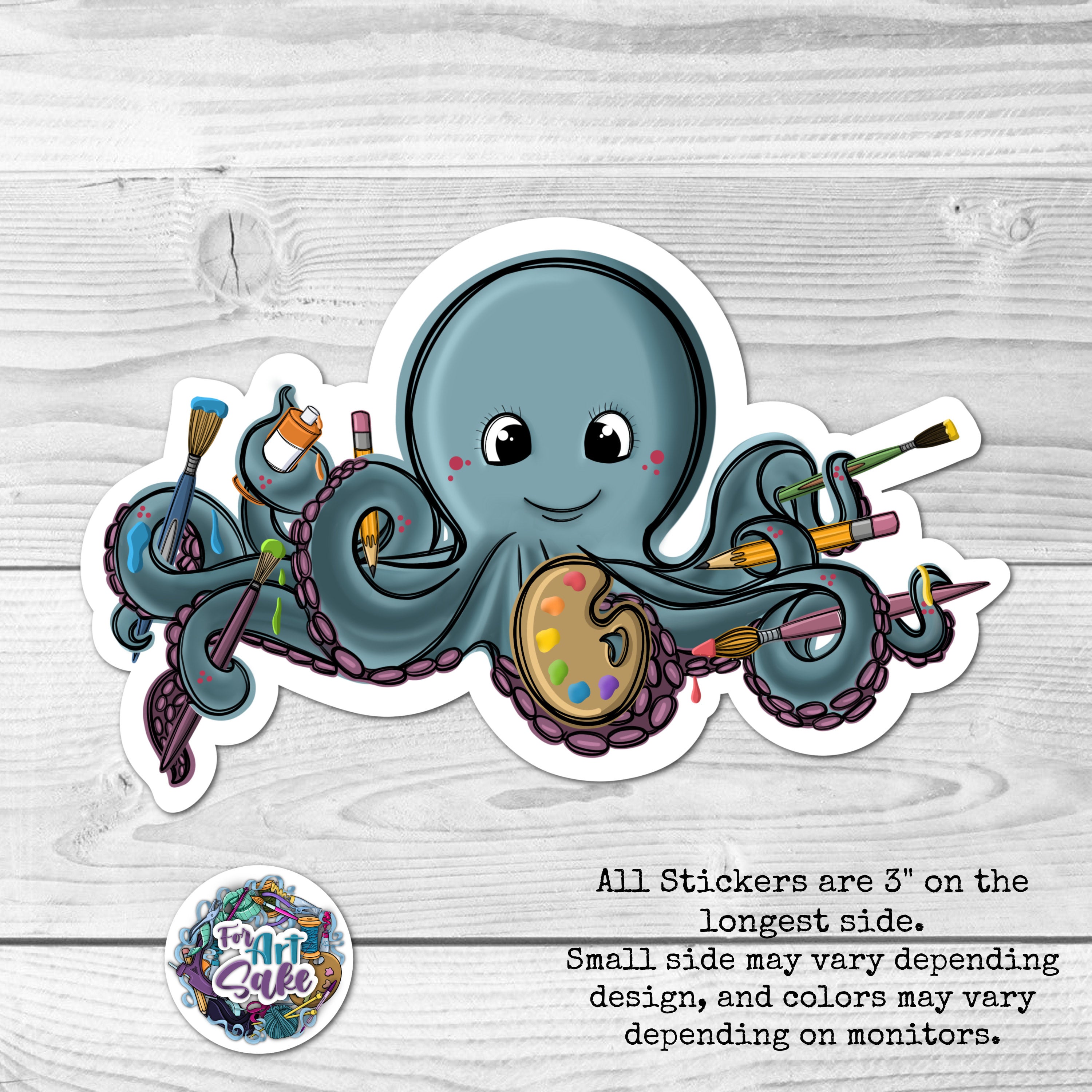 Artopus | For Art Sake Stickers